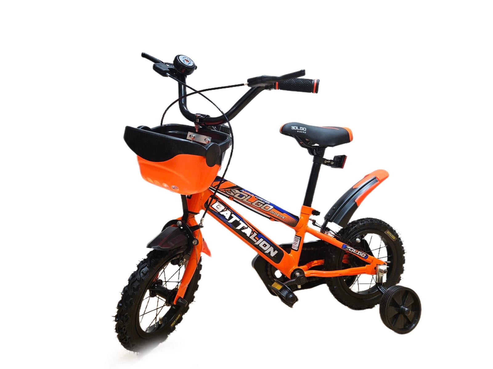 Kids Bicycle 16-Inch Orange – London Toys