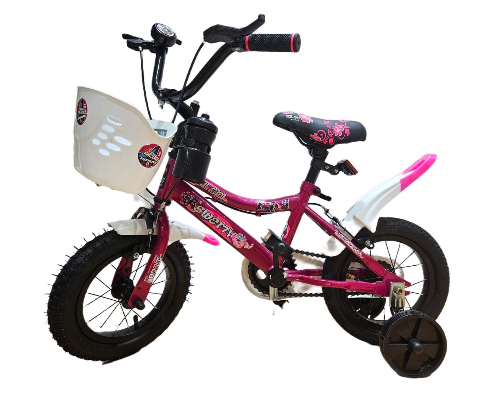 OLGO Kids Bicycle 12-inch Pink – London Toys