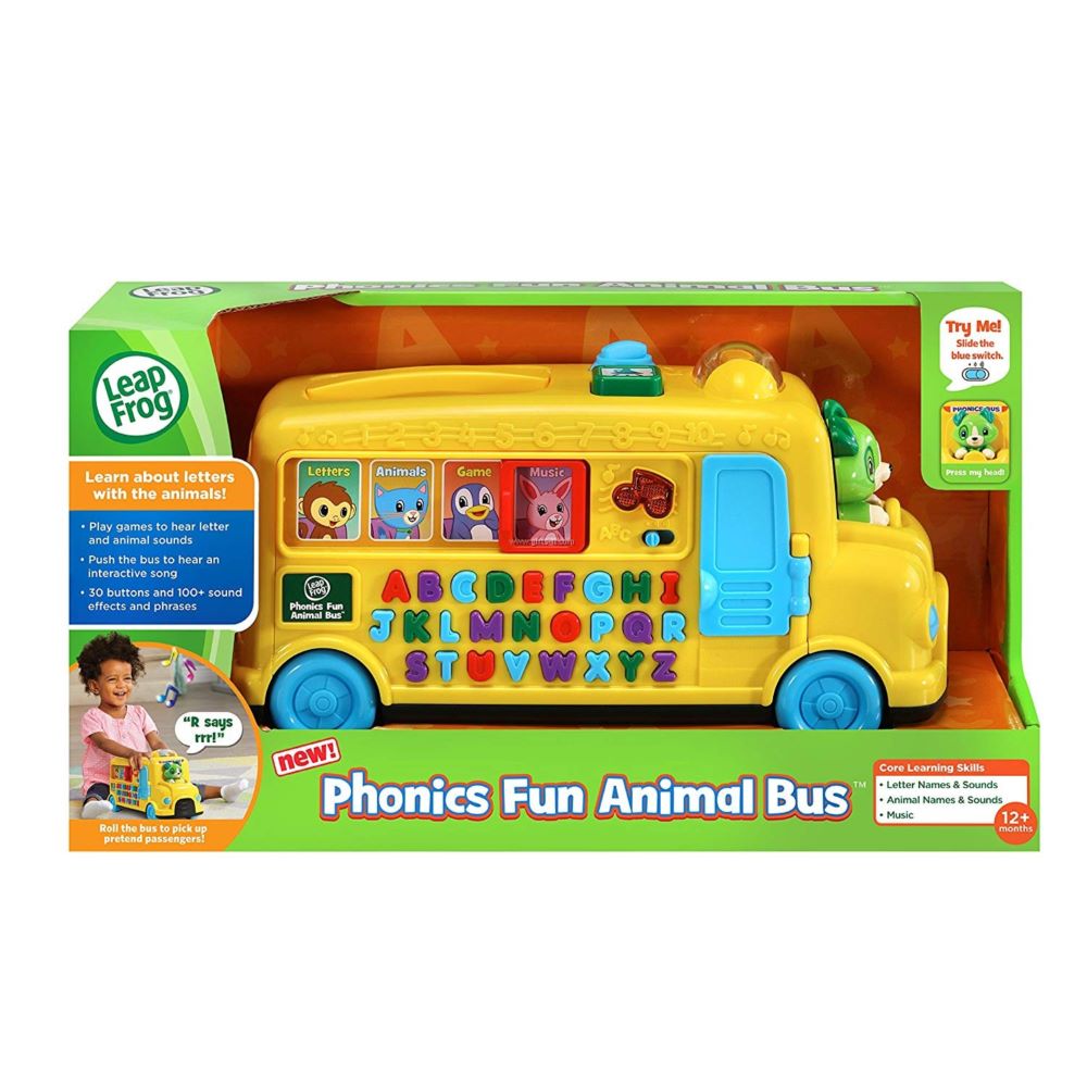 LeapFrog - Alphabet Phonics Bus – London Toys