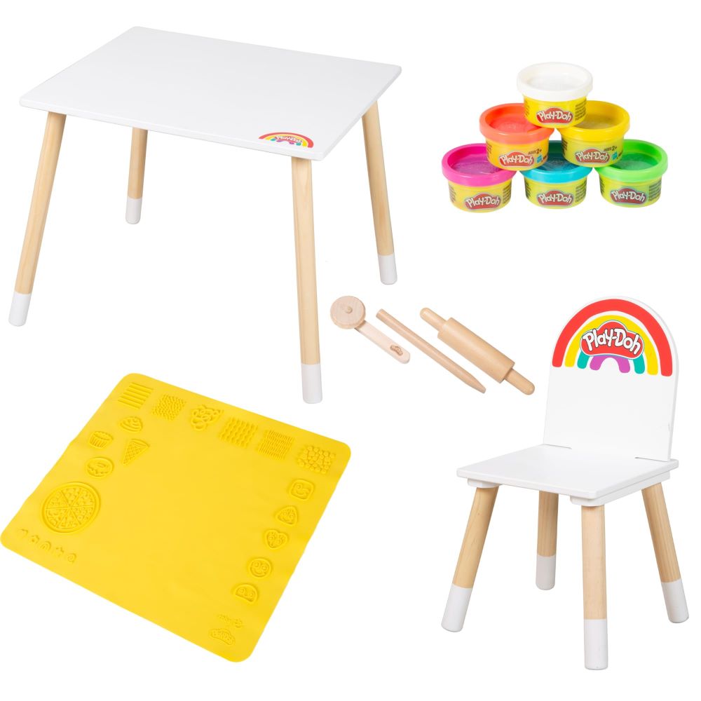 Play-Doh x roba - Creative Children's Seating Group with Modelling Acc ...