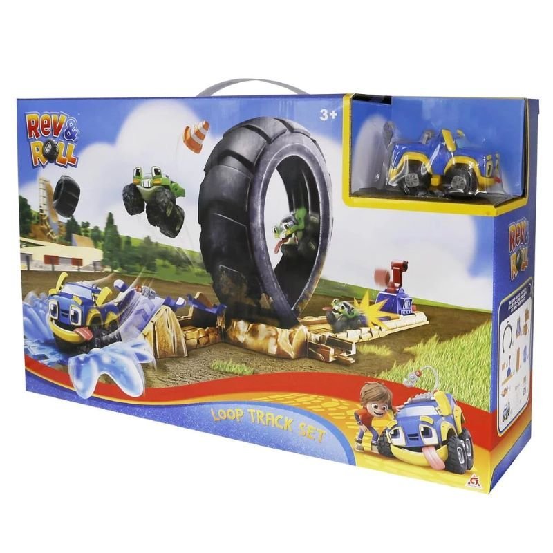 Rev & Roll - Loop Track (+ Rumble) – London Toys