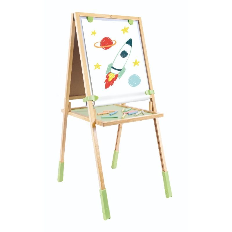 Hape Step Up Bamboo Easel – London Toys