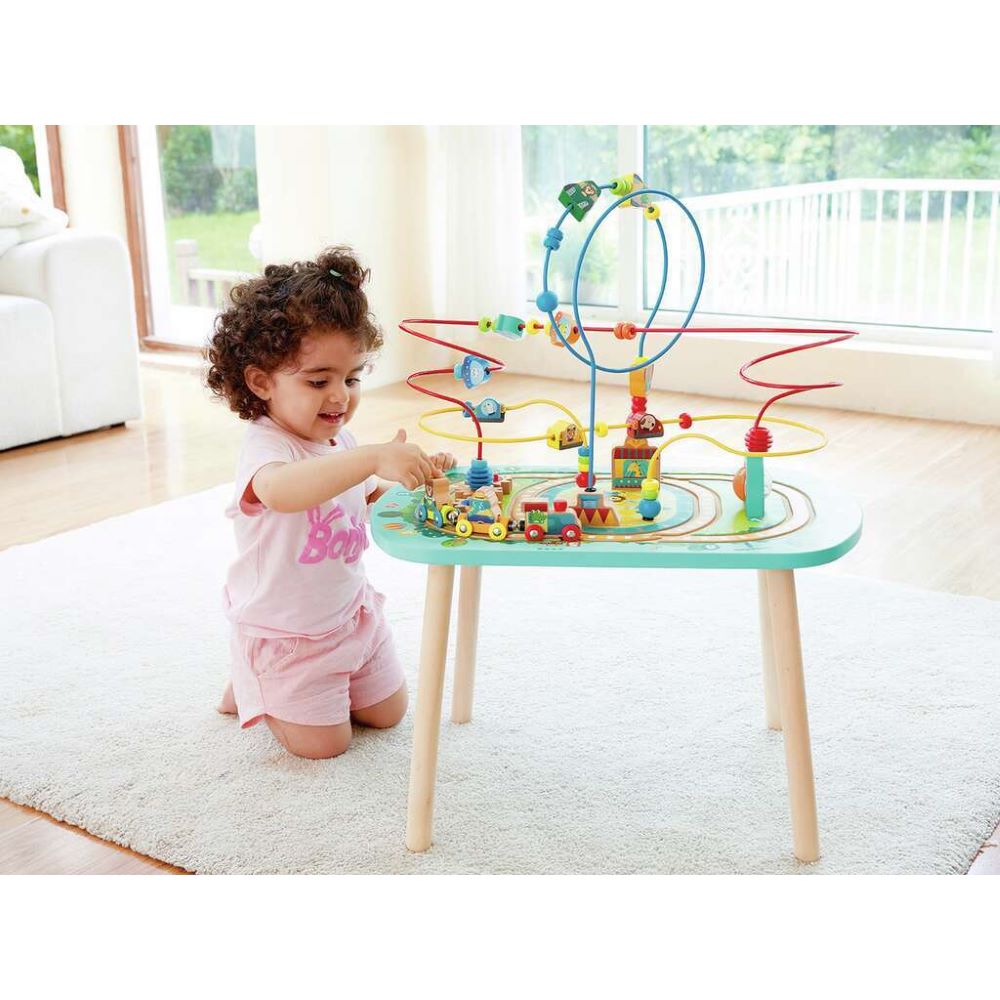 Hape Twisting Railway Maze Table – London Toys