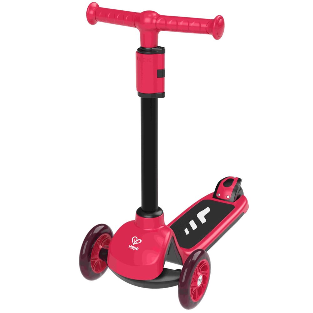 Hape Lean And Glide Kick Scooter Red – London Toys