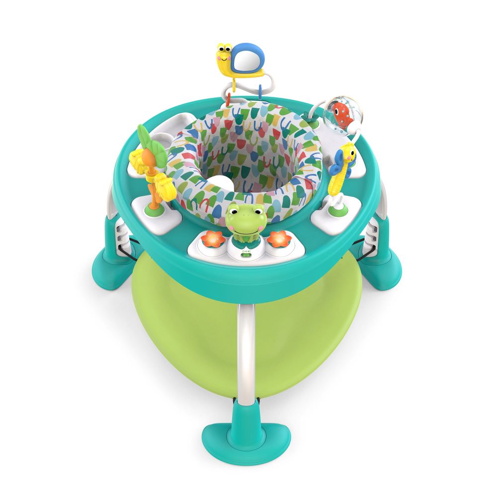Bright Starts Bounce Bounce Baby 2-in-1 Activity Center Jumper & Table ...