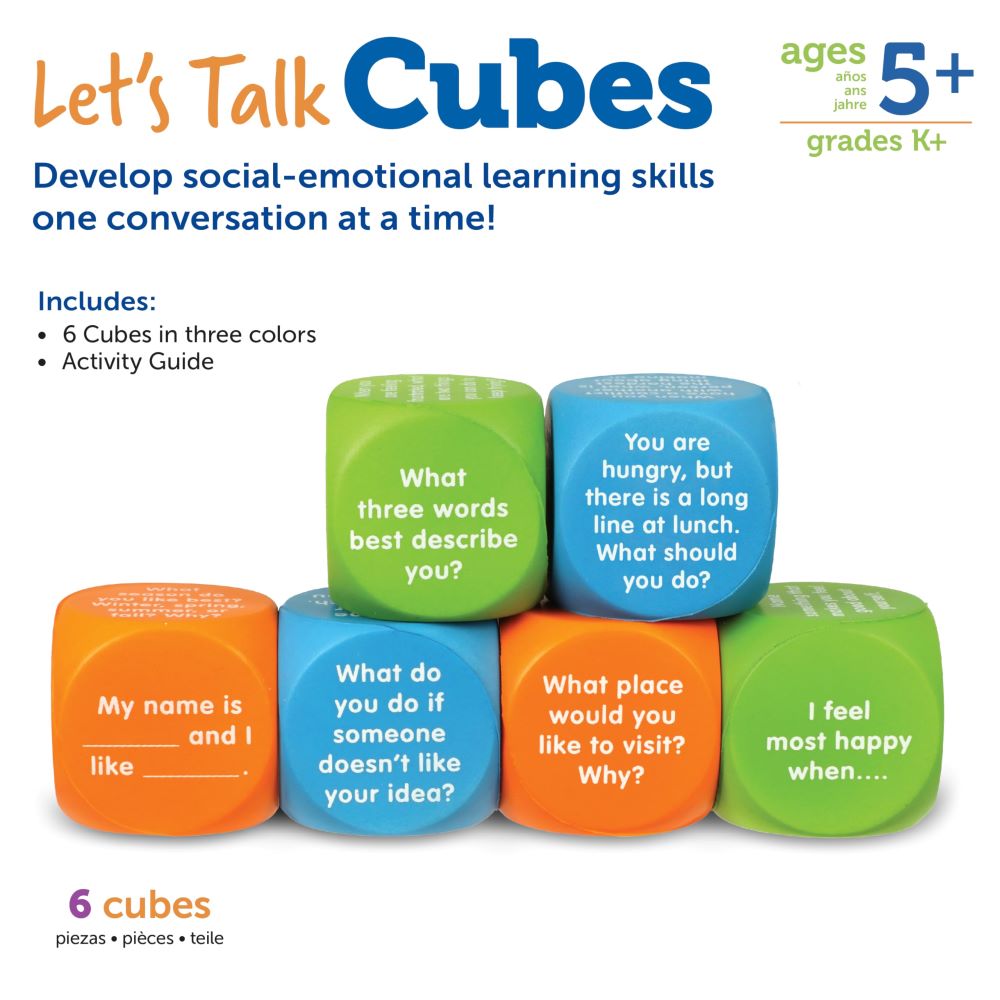 Learning Resources Let's Talk Cubes – London Toys
