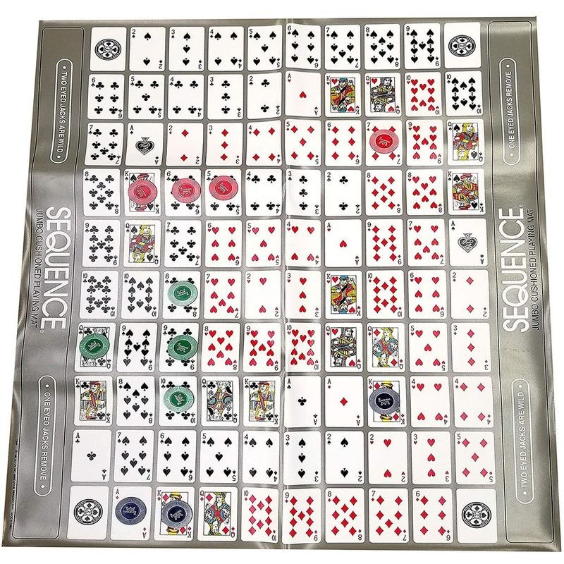 Jax Games Jumbo Sequence Board Game – London Toys