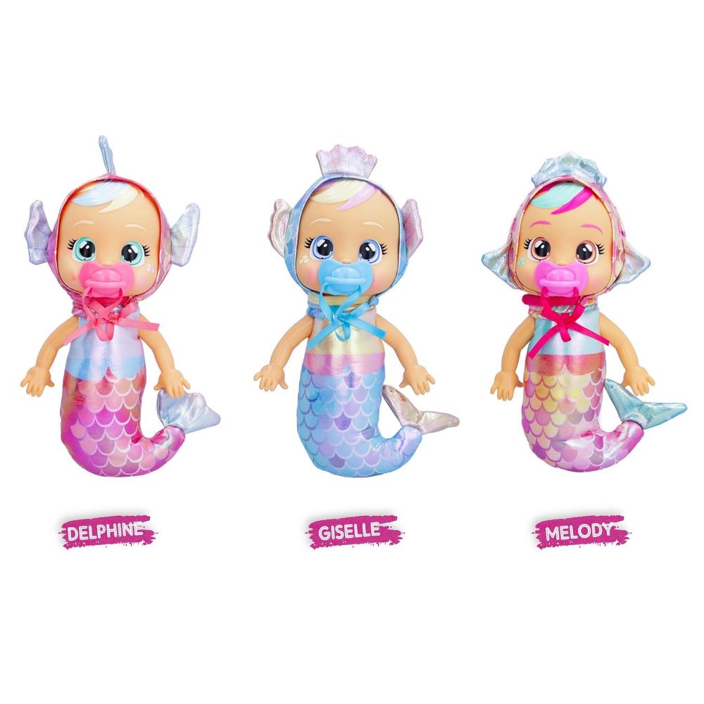 IMC Toys - Cry Babies Tiny Cuddles Mermaids Kids Play Doll (Assorted ...
