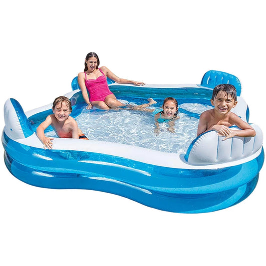 Intex Swim Center Family Lounge Inflatable Pool for Kids | London Toys